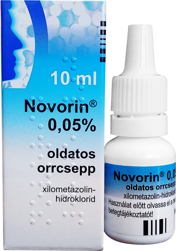Novorin 0,1% oldatos orrcsepp | Novorin 0.05% oldatos orrcsepp 10ml