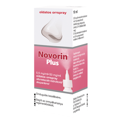 Novorin Plus orrspray - enyhíti az orrfolyást és a nehezített orrlégzést